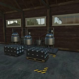 Small Dairy Building v1.0.0.0 FS25 Mod | Farming Simulator 22 Mod