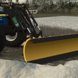 Snow Plow for Front Loader V1.0.0.0 FS25 Mod | Farming Simulator 22 Mod