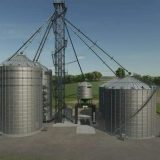 Sukup Grain Bin Silo v1.0.0.0 FS25 Mod | Farming Simulator 22 Mod