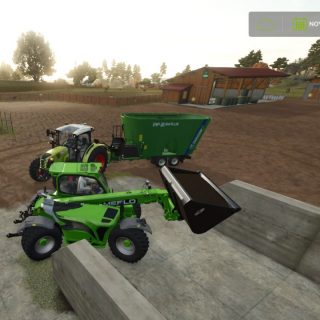 Telehandler bucket (10 000L) v1.0.0.0 FS25 Mod | Farming Simulator 22 Mod