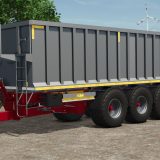 Tri Axle Aluminium Trailer V1.0.0.1 FS25 Mod | Farming Simulator 22 Mod