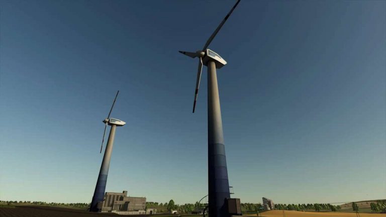 Wind Turbine v1.0.0.0 FS25 Mod | Farming Simulator 22 Mod