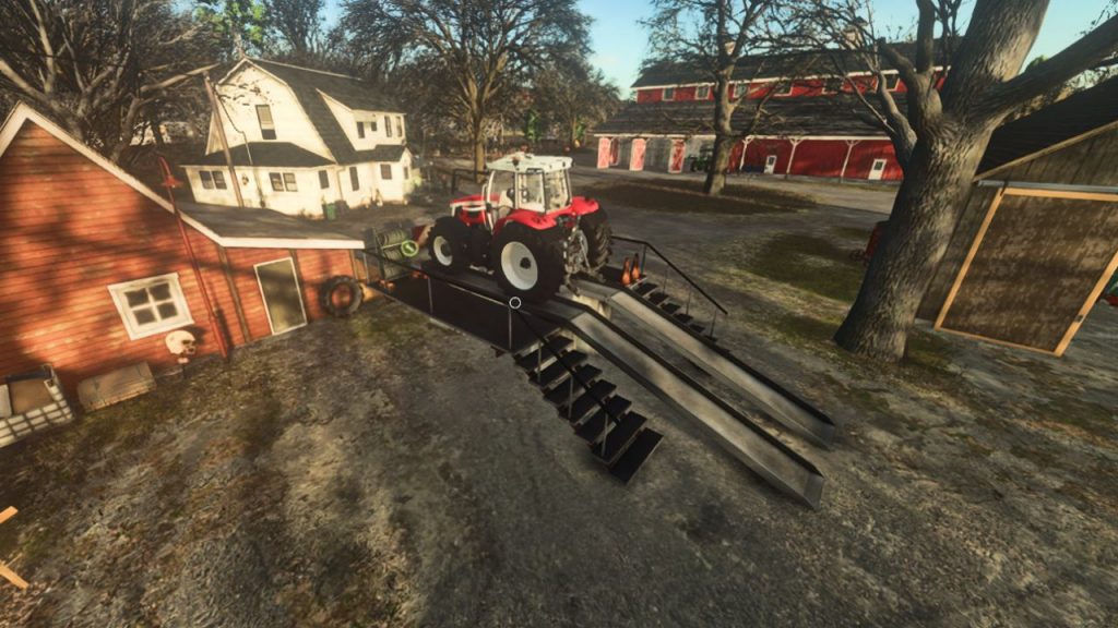Workshop Ramp v1.0.0.0 FS25 Mod | Farming Simulator 22 Mod