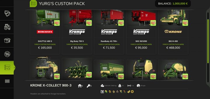 Farming Simulator 25 Mod Packs - FS25 Packs Download