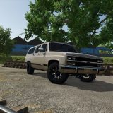 1990 Chevrolet Suburban 4x4 V1.0.0.0 FS25 Mod | Farming Simulator 22 Mod