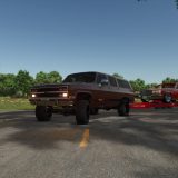 1990 Chevrolet Suburban 4x4 V1.0.0.0 FS25 Mod | Farming Simulator 22 Mod