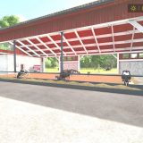 American Cow Barn V1.0.0.1 FS25 Mod | Farming Simulator 22 Mod