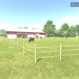 American Cow Barn V1.0.0.1 FS25 Mod | Farming Simulator 22 Mod