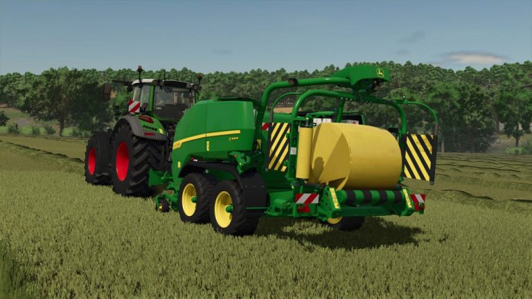 Bale Wrap Addon V1.0.0.0 FS25 Mod | Farming Simulator 22 Mod