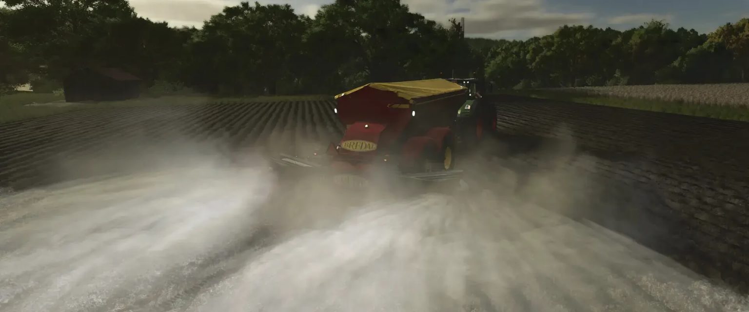 Bredal K165 Fertilizer and Lime Spreader Extreme v1.1.0.0 FS25 Mod | Farming Simulator 22 Mod