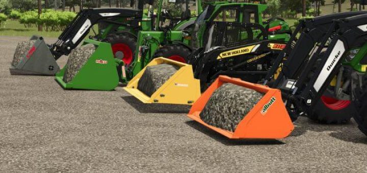 FS25 Forklifts / FS25 Excavators mods download