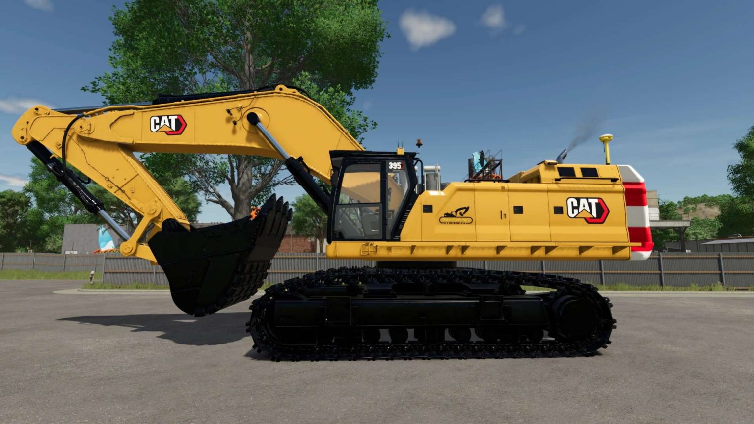 CAT 395 NG Excavator v1.0.0.0 FS25 Mod | Farming Simulator 22 Mod