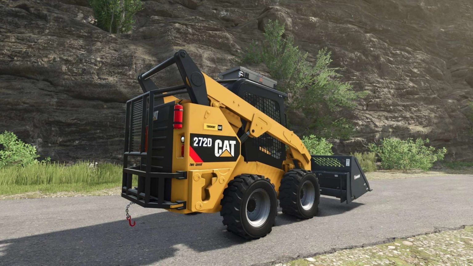 CAT Skid Steer Loader v1.0.0.0 FS25 Mod | Farming Simulator 22 Mod