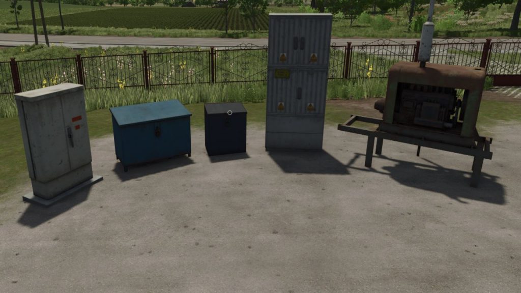 Decorations Pack 5 V1.0.0.0 FS25 Mod | Farming Simulator 22 Mod
