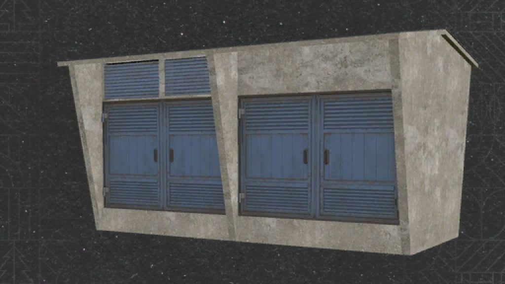 Electrical substation building V1.0.0.0 FS25 Mod | Farming Simulator 22 Mod