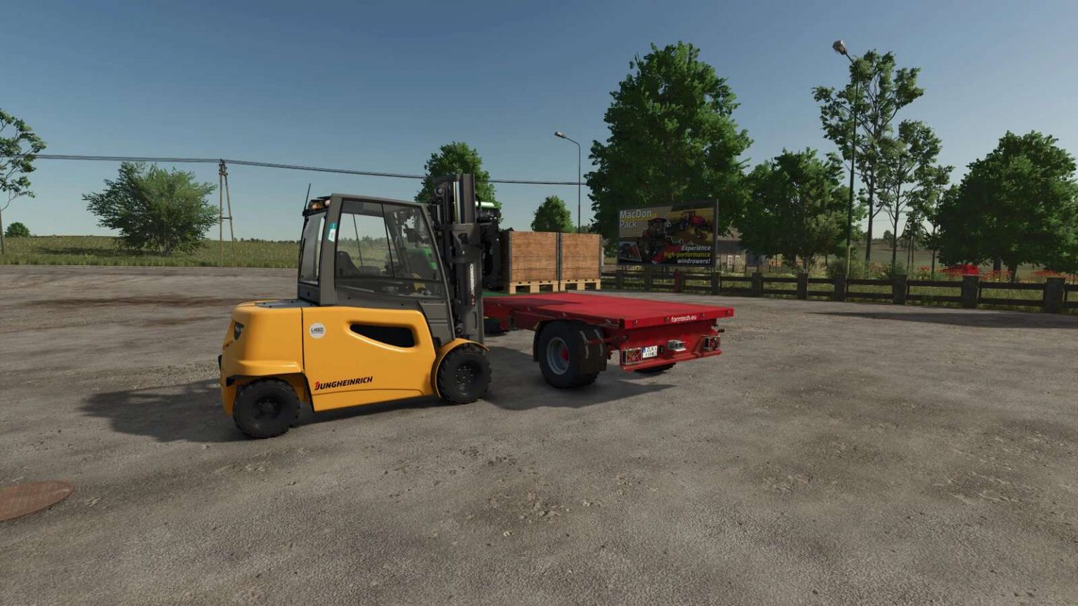 Fillable Pallet v1.0.0.0 FS25 Mod | Farming Simulator 22 Mod