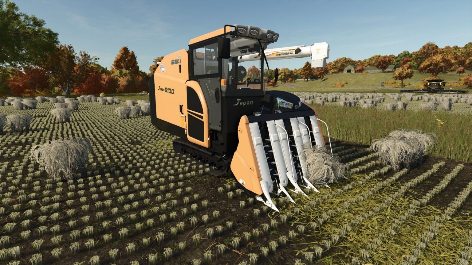 Iseki rice harvester 50m V1.0.0.0 FS25 Mod | Farming Simulator 22 Mod