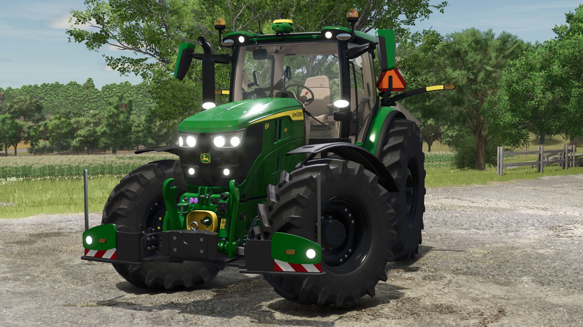 JOHN DEERE 6R Agribumper V2.0.0.0 FS25 Mod | Farming Simulator 22 Mod