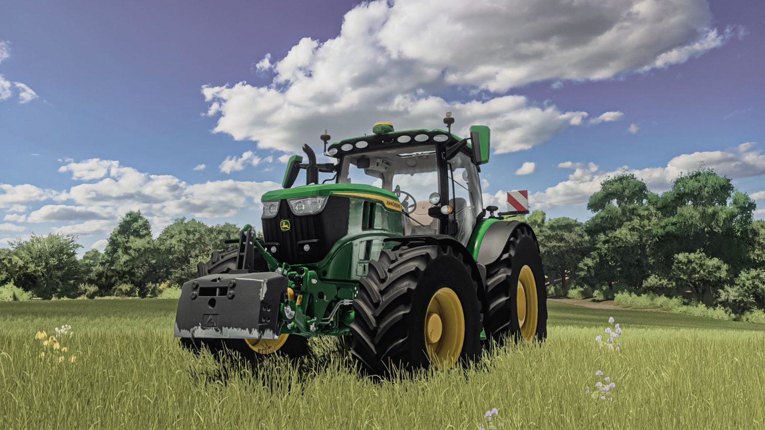 John Deere 6R Series V1.0.0.0 FS25 Mod | Farming Simulator 22 Mod