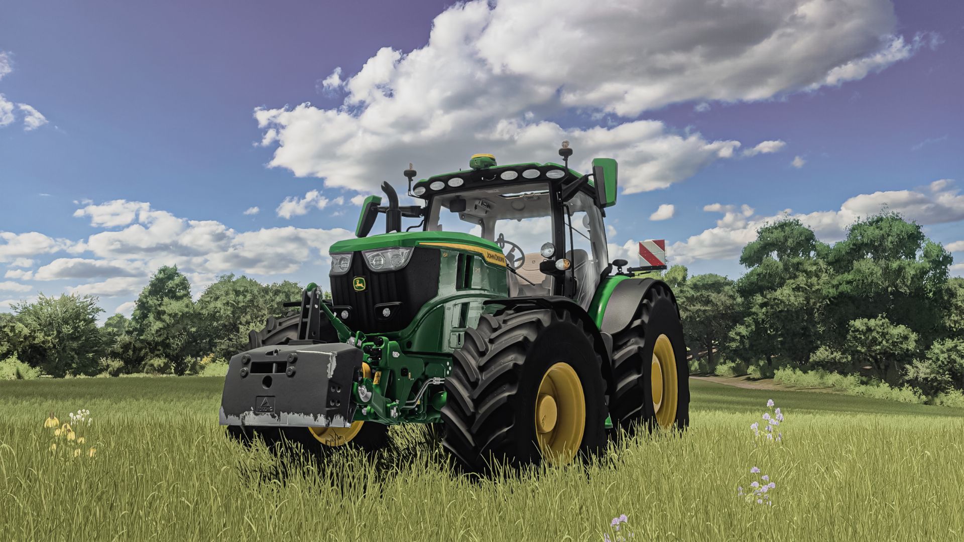 John Deere 6R Series V1.0.0.0 FS25 Mod | Farming Simulator 22 Mod