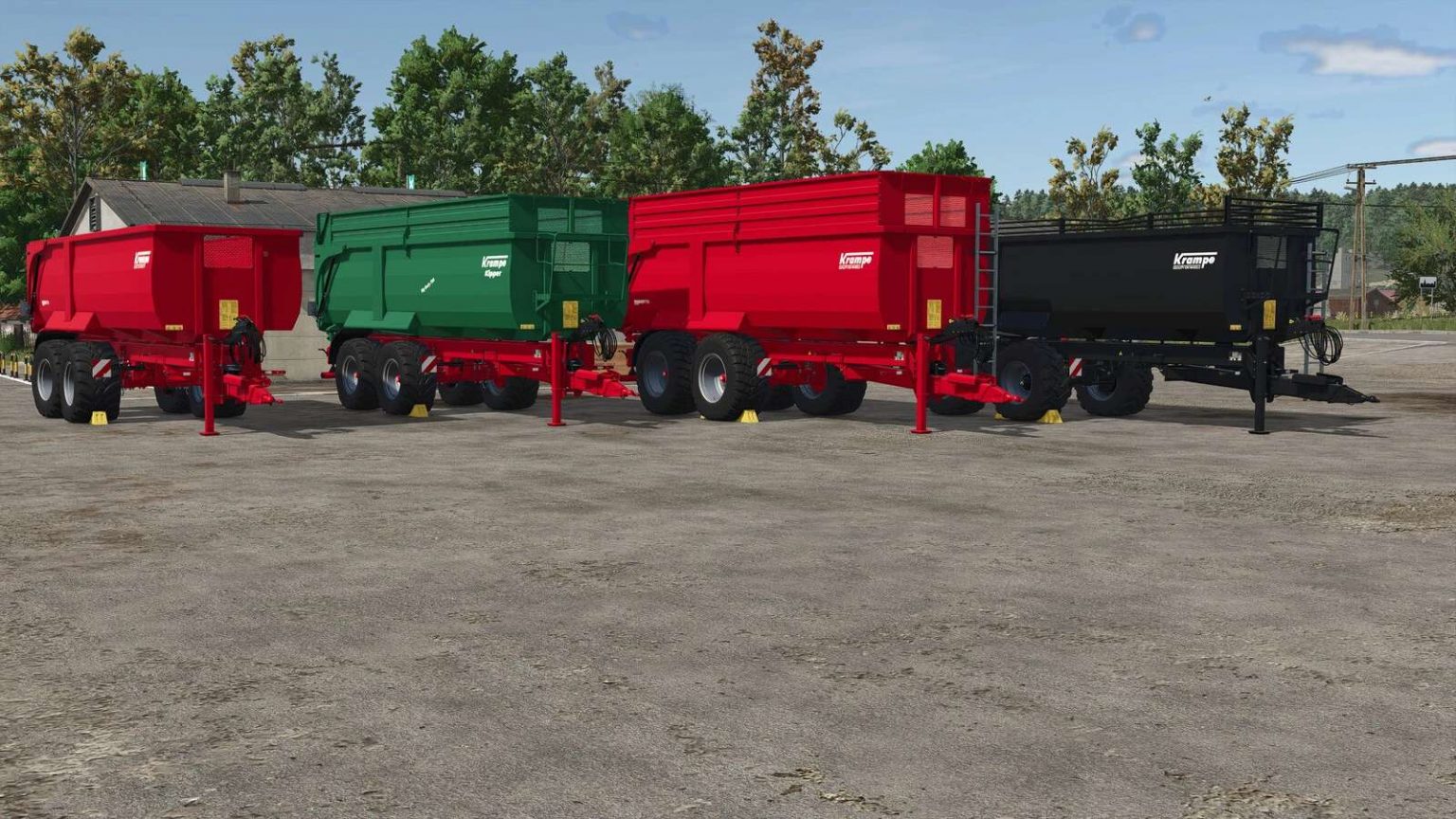 Krampe Big Body 750 v1.1.0.0 FS25 Mod | Farming Simulator 22 Mod