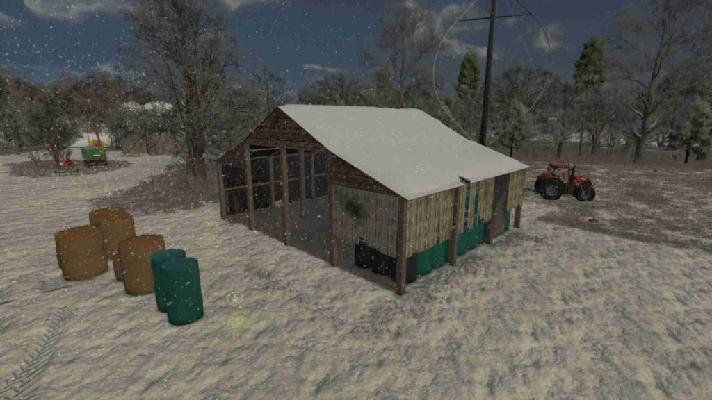 Old Australian Barn V1.0.0.0 FS25 Mod | Farming Simulator 22 Mod