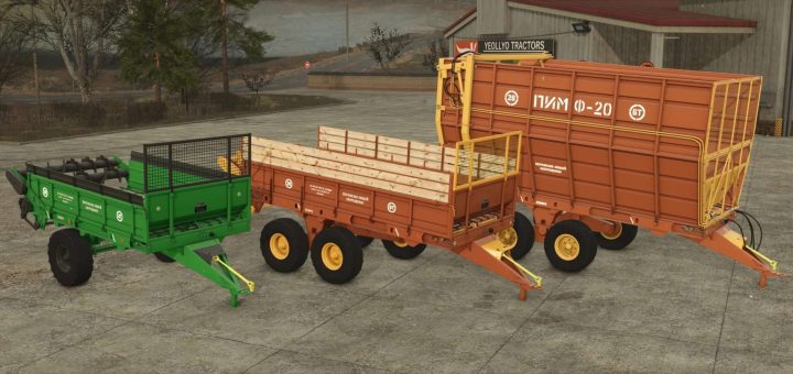 Farming Simulator 25 Trailer Mods - FS25 Trailers