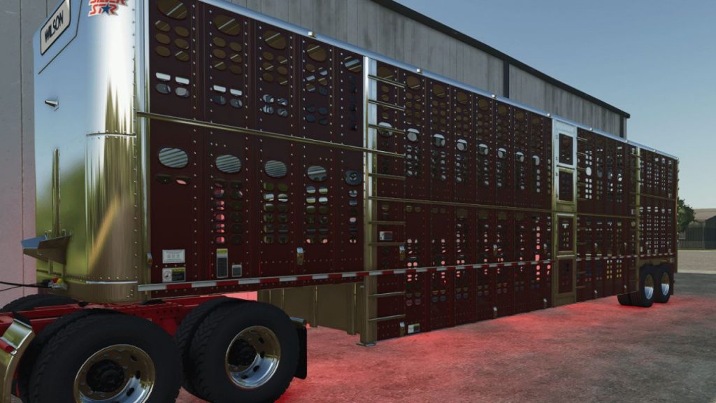 SS Cattle Trailer v1.0.0.0 FS25 Mod | Farming Simulator 22 Mod