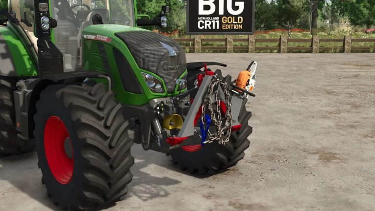 Tractor triangle for the forest v1.0.0.0 FS25 Mod | Farming Simulator ...