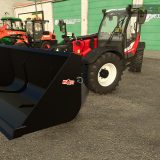 Unrealistic Telehandler Bucket V4.2.0.2 FS25 Mod | Farming Simulator 22 Mod