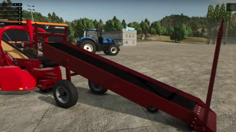 Conveyor Belt With AutoDrive Load Trigger V1.0.0.1 FS25 Mod | Farming ...