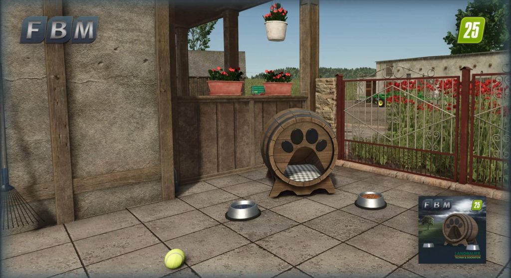 Dog Barrel v1.0.0.0 FS25 Mod | Farming Simulator 22 Mod