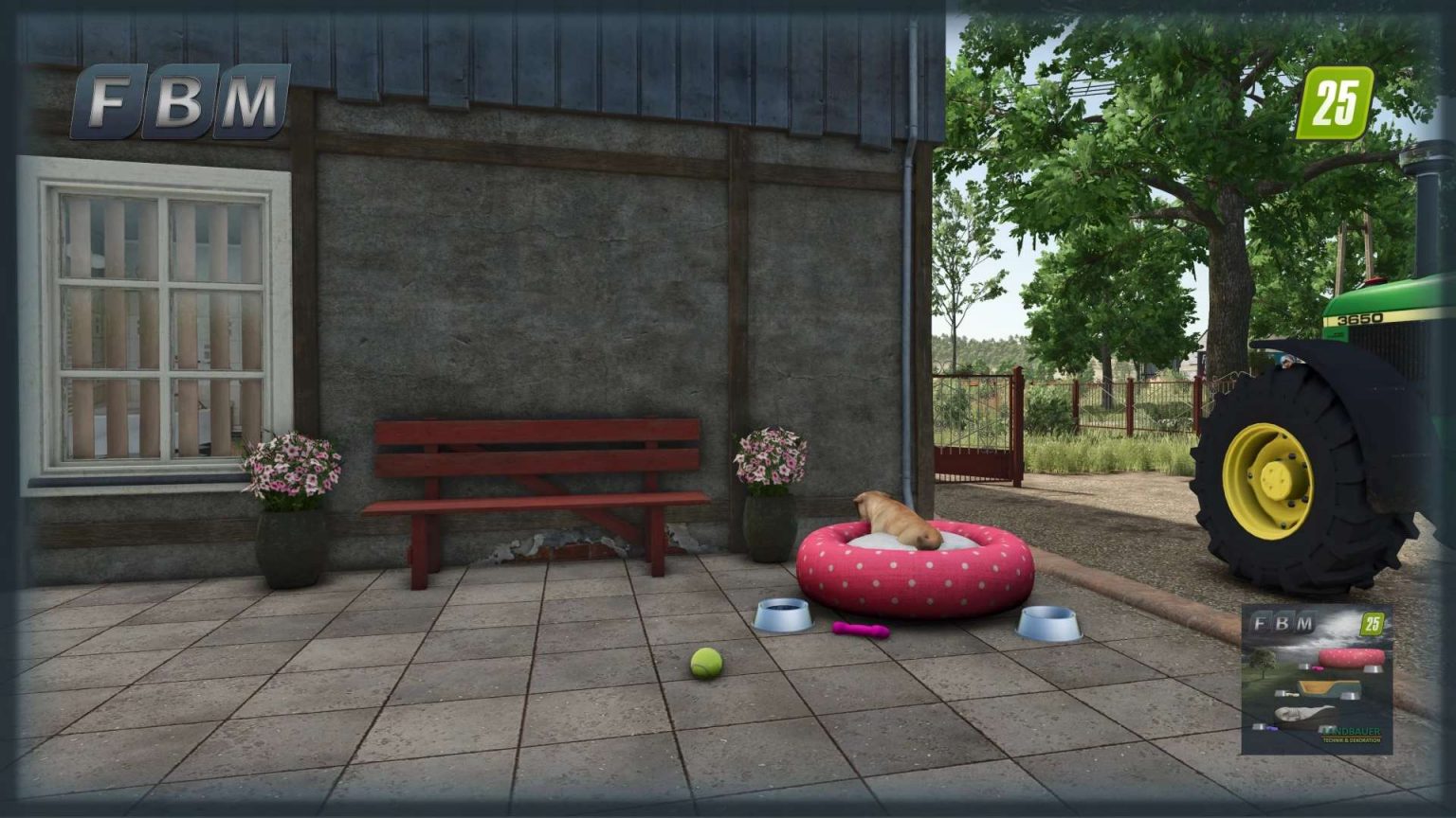 Dog Bed Package v1.0.0.0 FS25 Mod | Farming Simulator 22 Mod