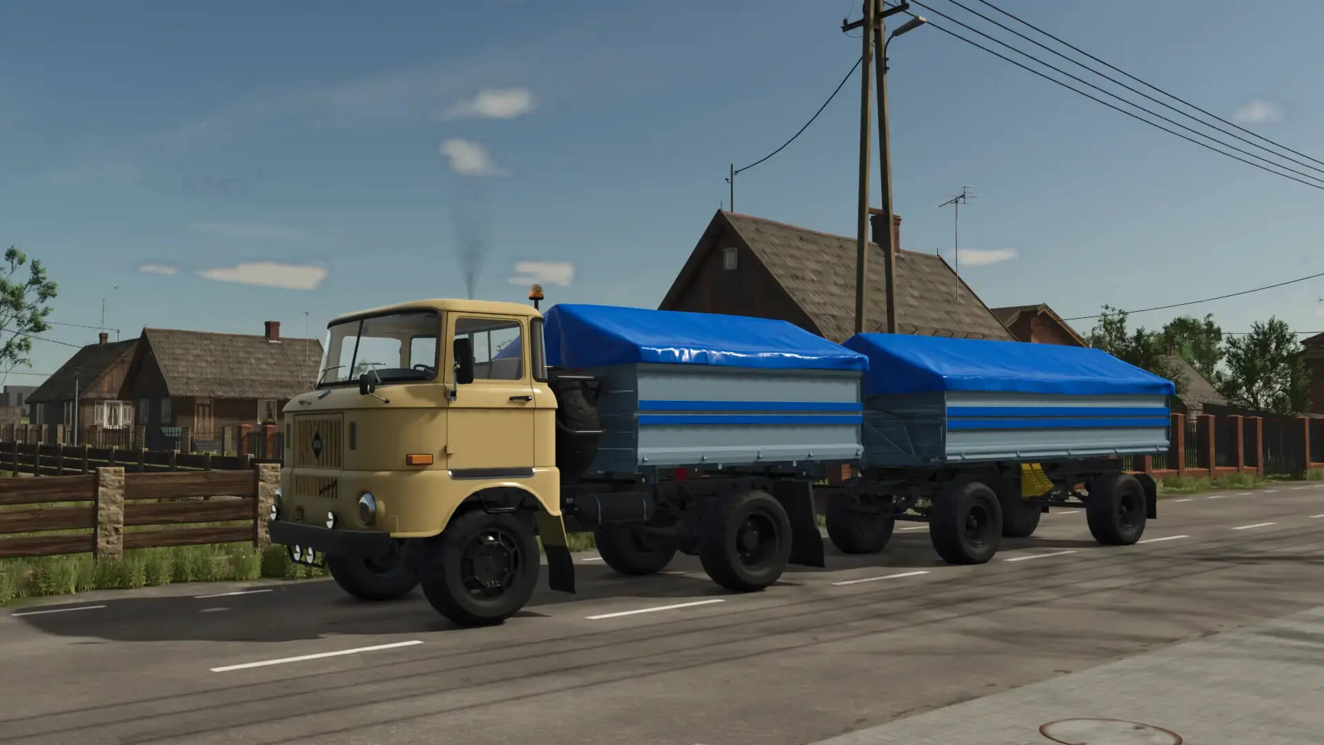 IFA W50 + swap bodies V1.0.0.0 FS25 Mod | Farming Simulator 22 Mod