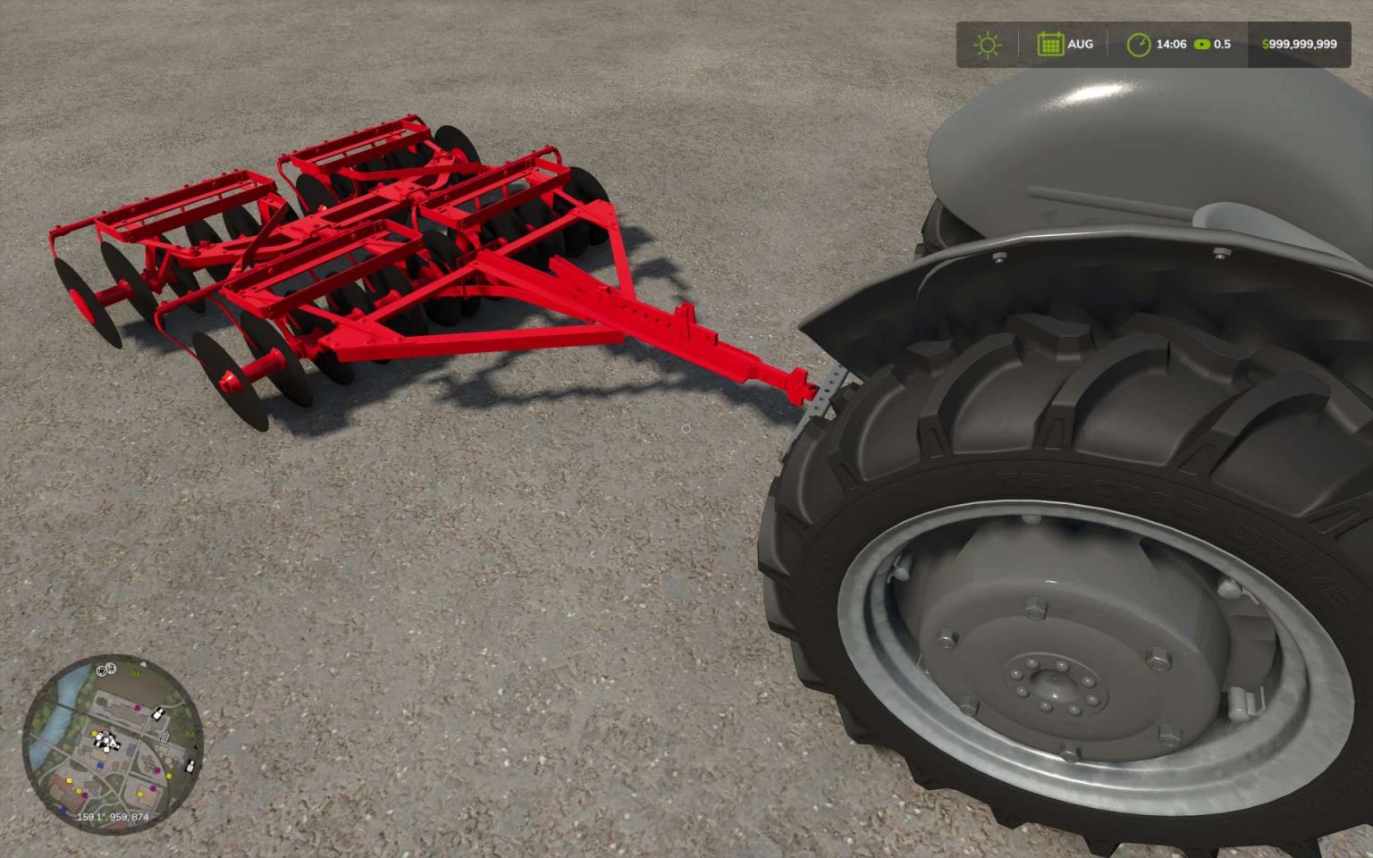International GL-9A disc harrow v1.0.0.0 FS25 Mod | Farming Simulator ...