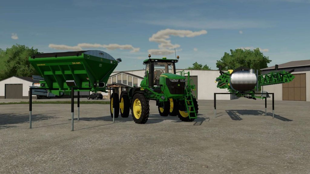 John Deere 4045R Spreader/Sprayer v1.0.0.0 FS25 Mod | Farming Simulator ...