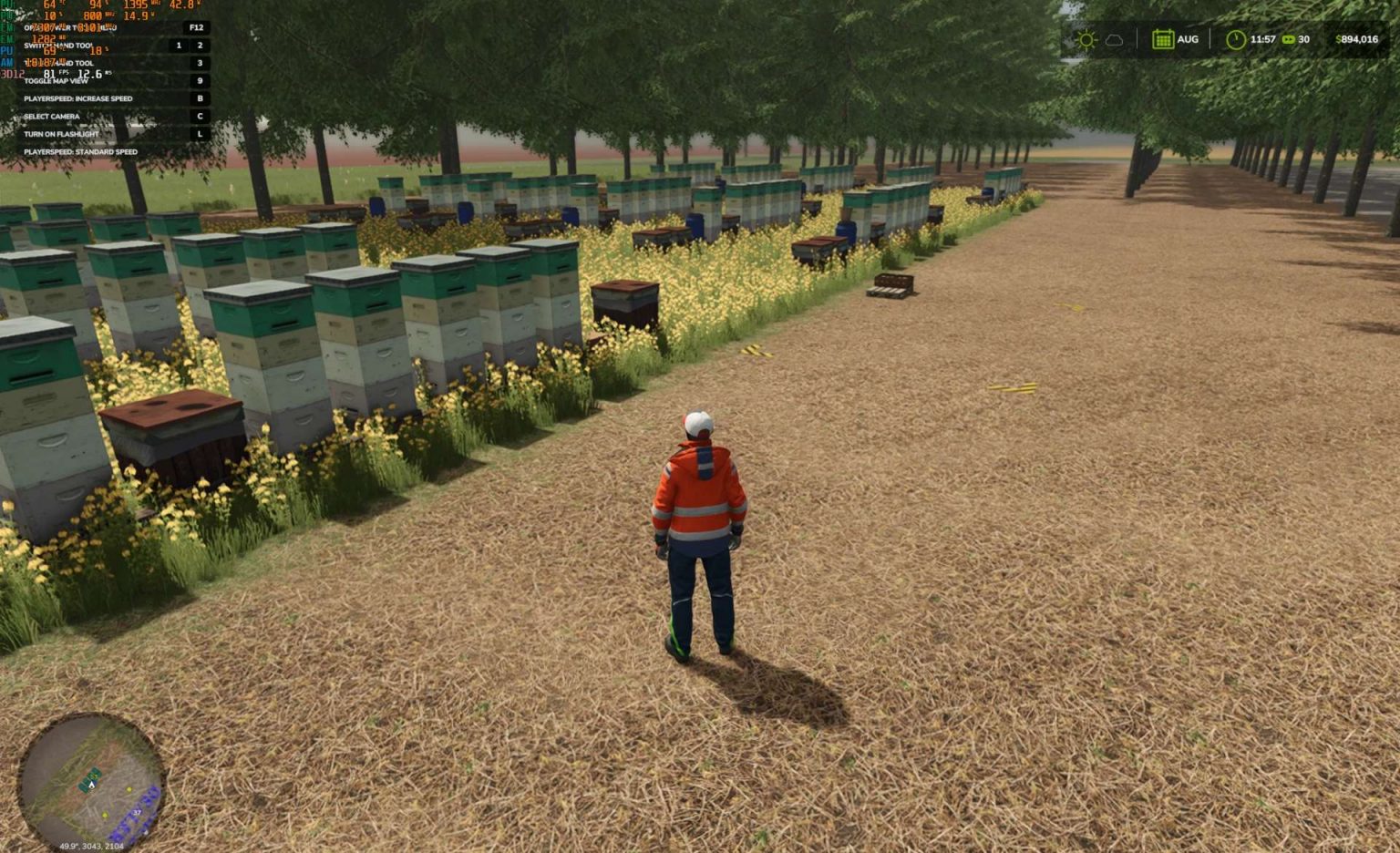 Juotca Flat Map 4X V1.1.0.0 FS25 Mod | Farming Simulator 22 Mod