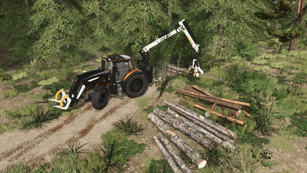 Kesla Forestry Pack v1.0.0.1 FS25 Mod | Farming Simulator 22 Mod