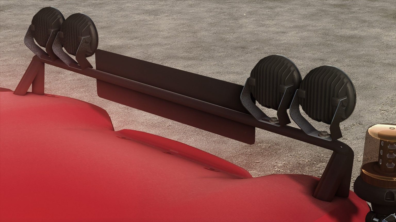 Lightbar Prefab V1.0.0.0 FS25 Mod | Farming Simulator 22 Mod