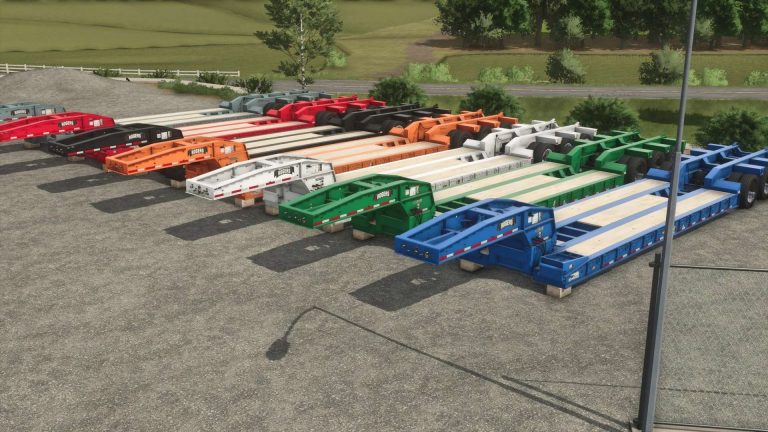 Rogers SP50 Lowboy v1.0.0.0 FS25 Mod | Farming Simulator 22 Mod