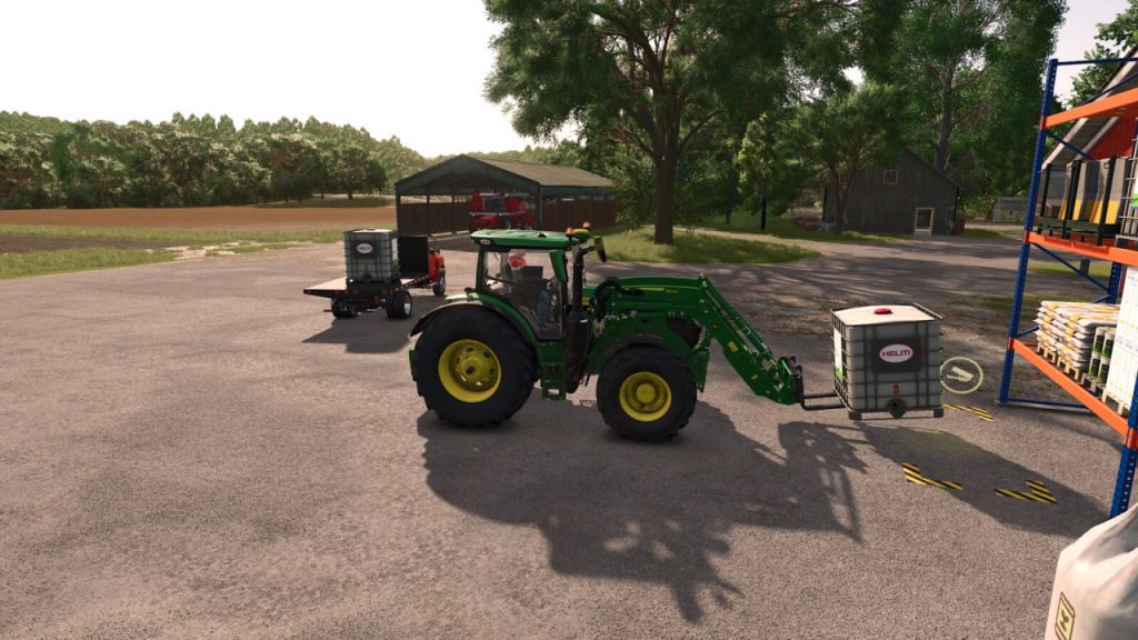 Storage Rack V1.0.0.0 FS25 Mod | Farming Simulator 22 Mod