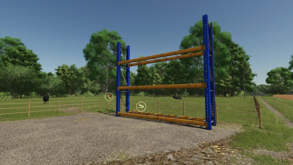 Storage Racks V1.0.0.0 FS25 Mod | Farming Simulator 22 Mod