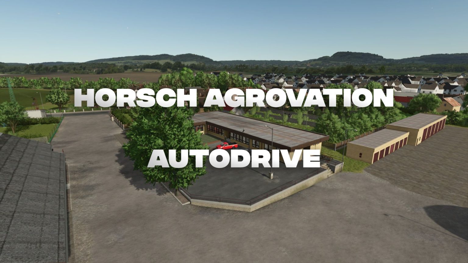 Autodrive Horsch Agrovation V1.0.0.0 FS25 Mod | Farming Simulator 22 Mod