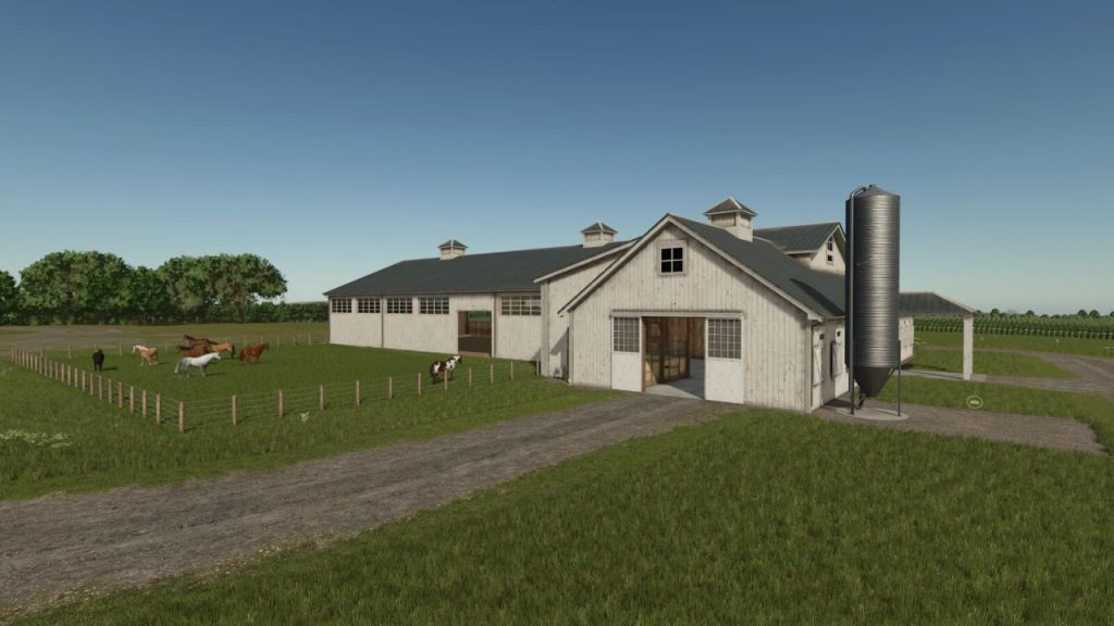 Horse Stable V1.0.0.0 FS25 Mod | Farming Simulator 22 Mod