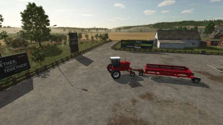 International 5000 swather v1.0.0.0 FS25 Mod | Farming Simulator 22 Mod
