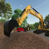 JCB 220X Excavator V1.0.0.0 FS25 Mod | Farming Simulator 22 Mod