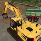 JCB 220X Excavator V1.0.0.0 FS25 Mod | Farming Simulator 22 Mod
