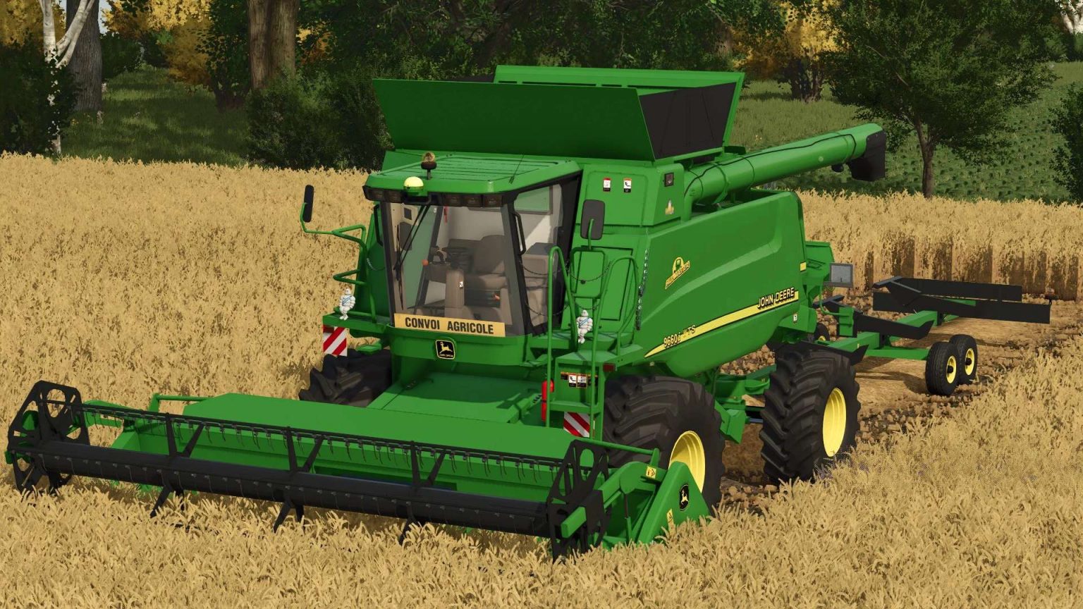 John Deere 9000 WTS Series v1.0.0.0 FS25 Mod | Farming Simulator 22 Mod