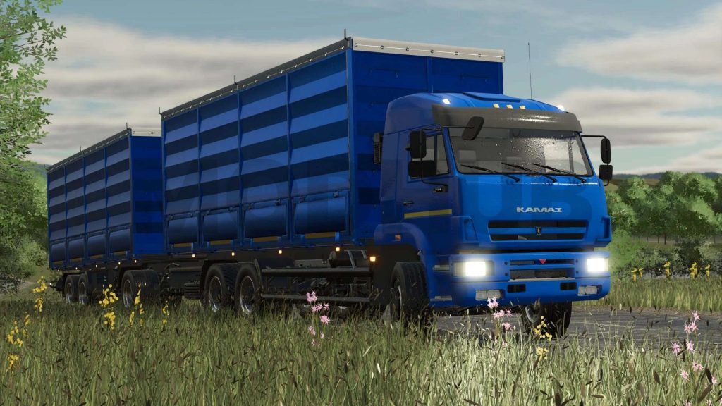Kamaz-6520 Mammoth v1.0.0.1 FS25 Mod | Farming Simulator 22 Mod
