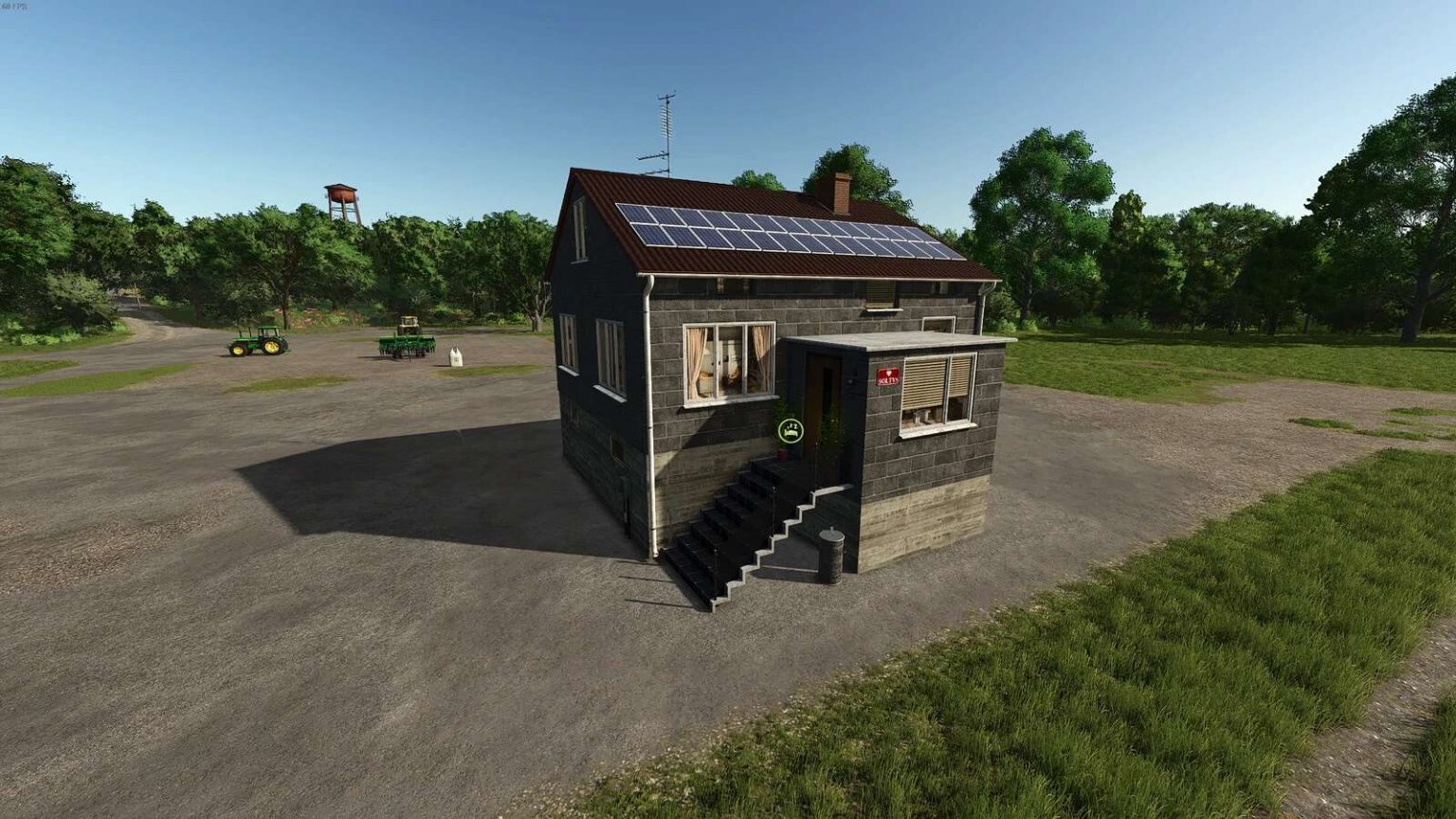 Modern Farmhouse v1.0.0.0 FS25 Mod | Farming Simulator 22 Mod